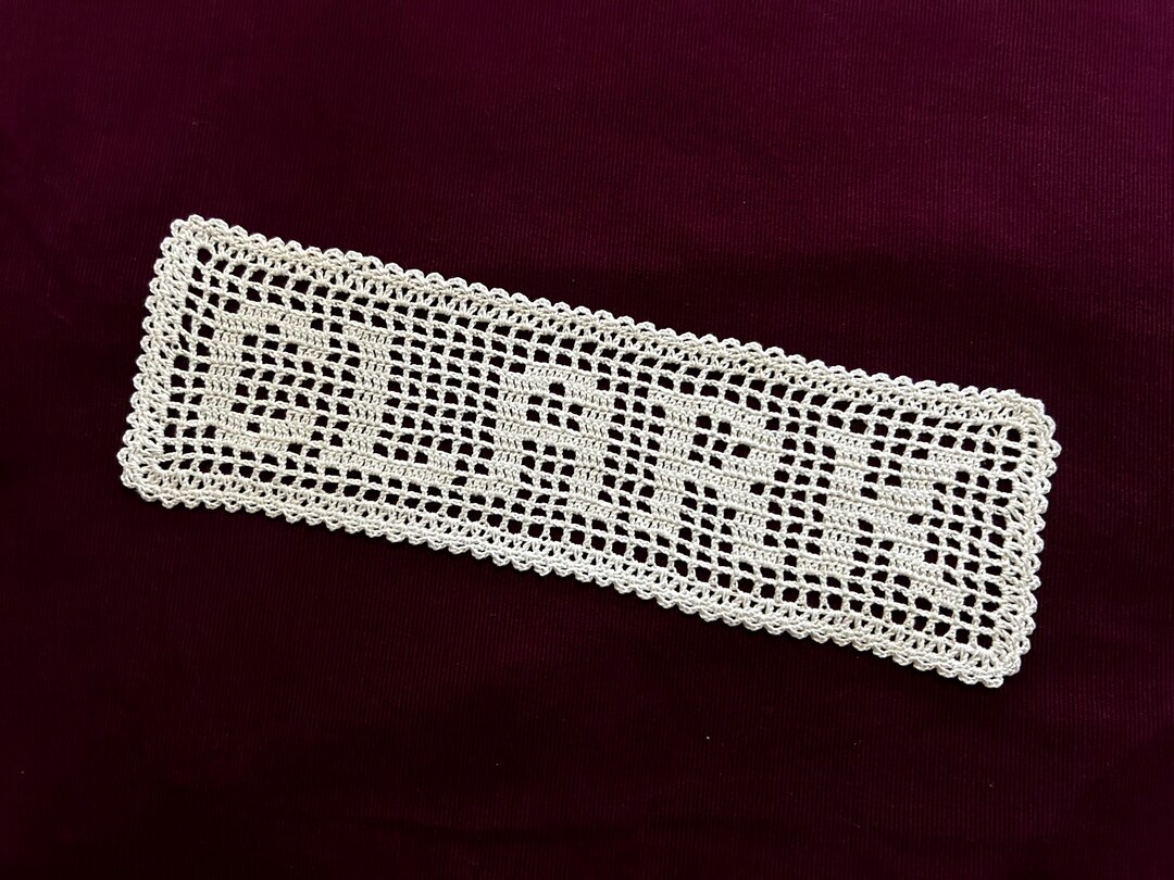 Custom Crochet Name, Crochet Name Gift, Name Gift, Gift for Wedding ...