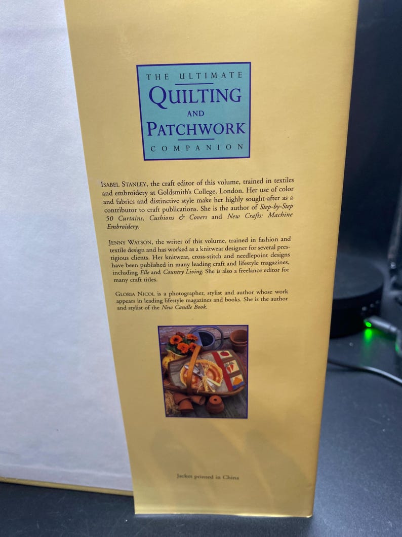 The Ultimate Quilting and Patchwork Companion - Etsy