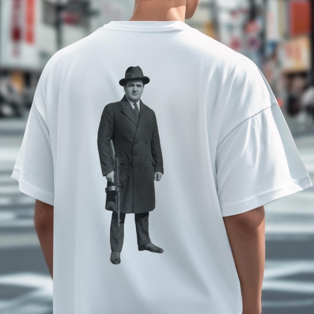 Mafia Elegance Oversized Boxy Tee Crime Power Shirt Mobster Fashion T ...