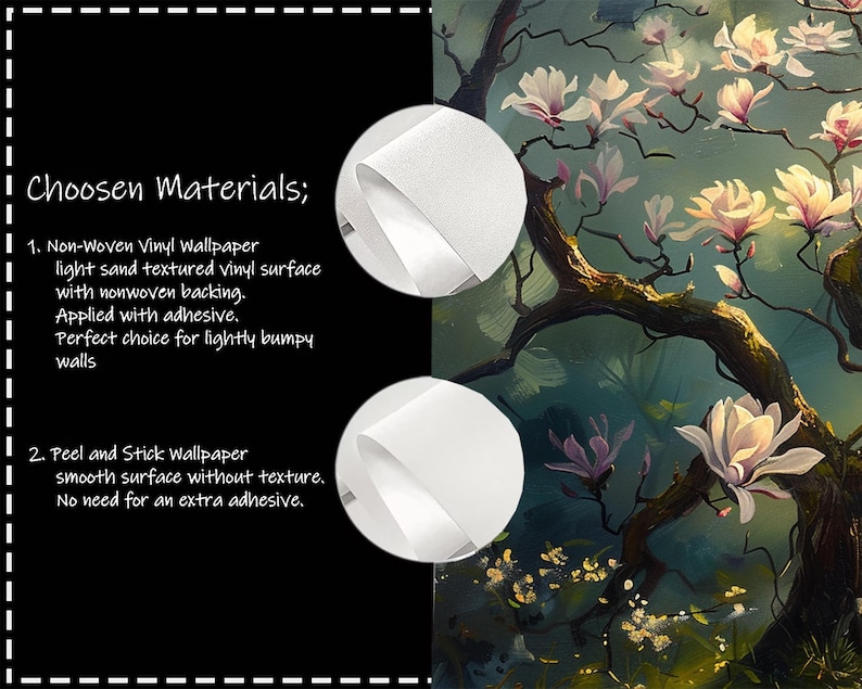 Gothic Flowers and Skull Wallpaper, Peel and Stick Wallpaper Self ...