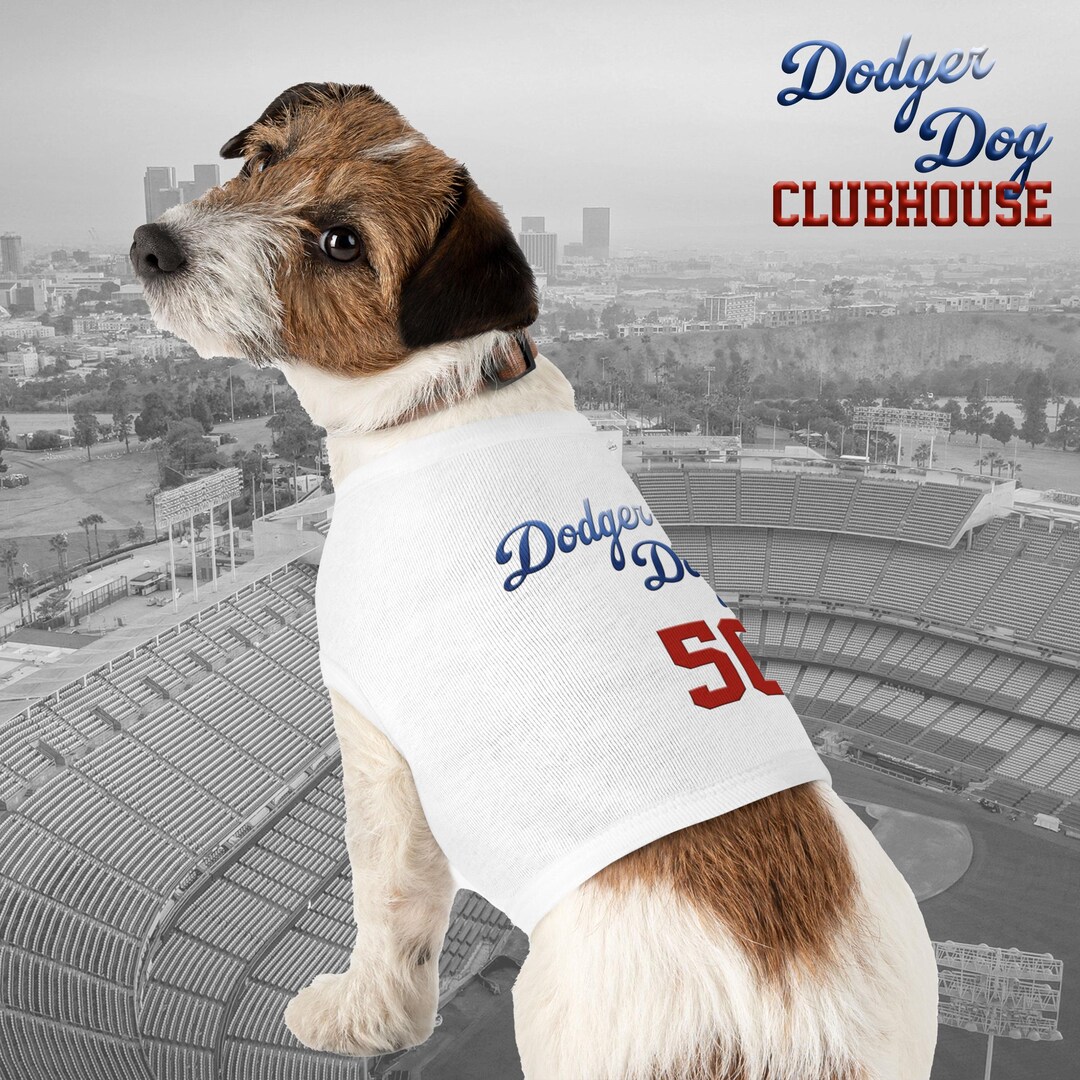 Dodger Dog Mookie 50 Betts Jersey-styled Pet Tank Top - Etsy
