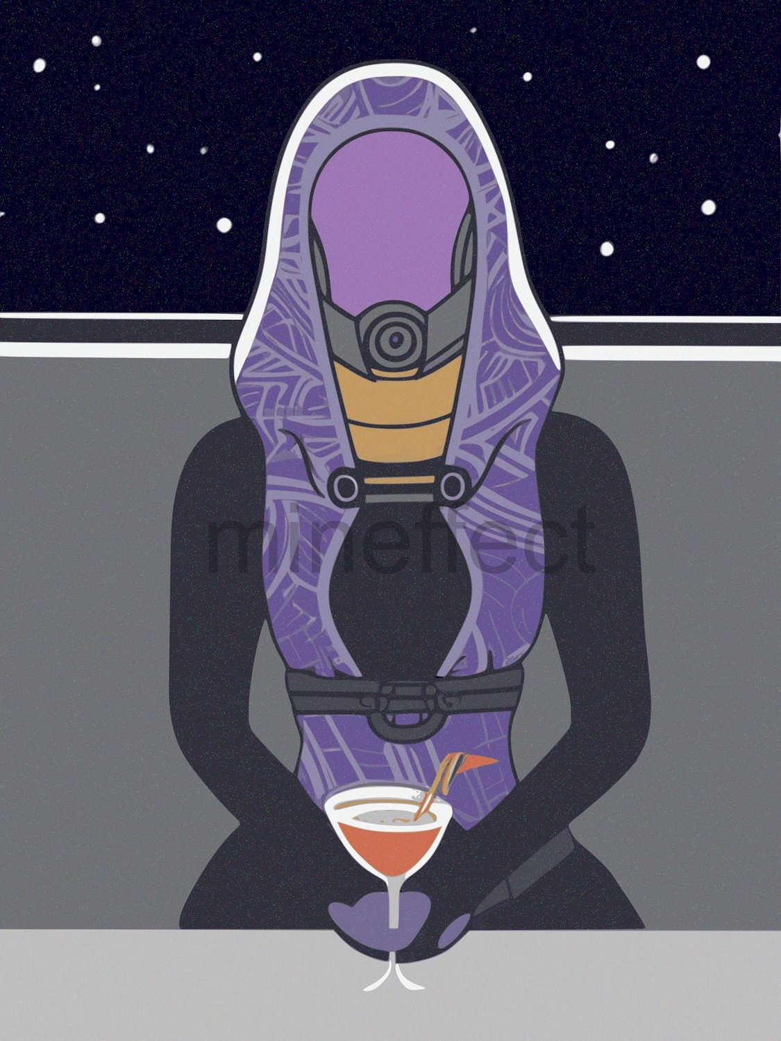 Tali SVG & PNG Mass Effect Vector Fan Art - Etsy
