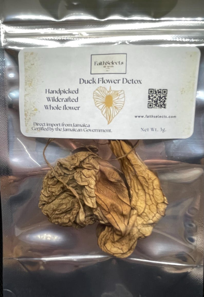 Whole Duck Flower-jamaican Wildcrafted Herb | Dried Flower - Etsy