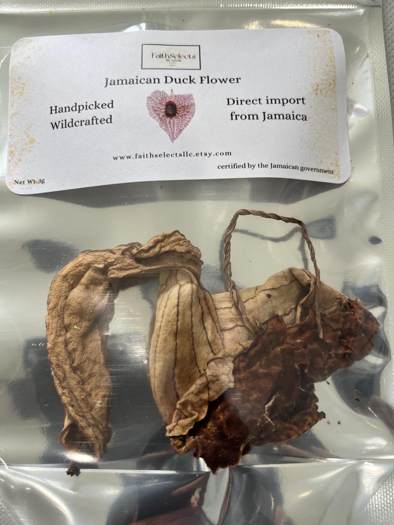 Whole Duck Flower-jamaican Wildcrafted Herb | Dried Flower - Etsy