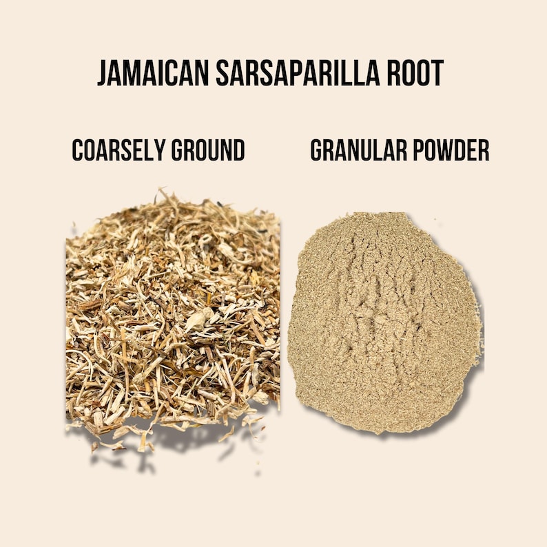 Jamaican Sarsaparilla Root 2oz | Coarsely Ground or Granular Powder - Etsy