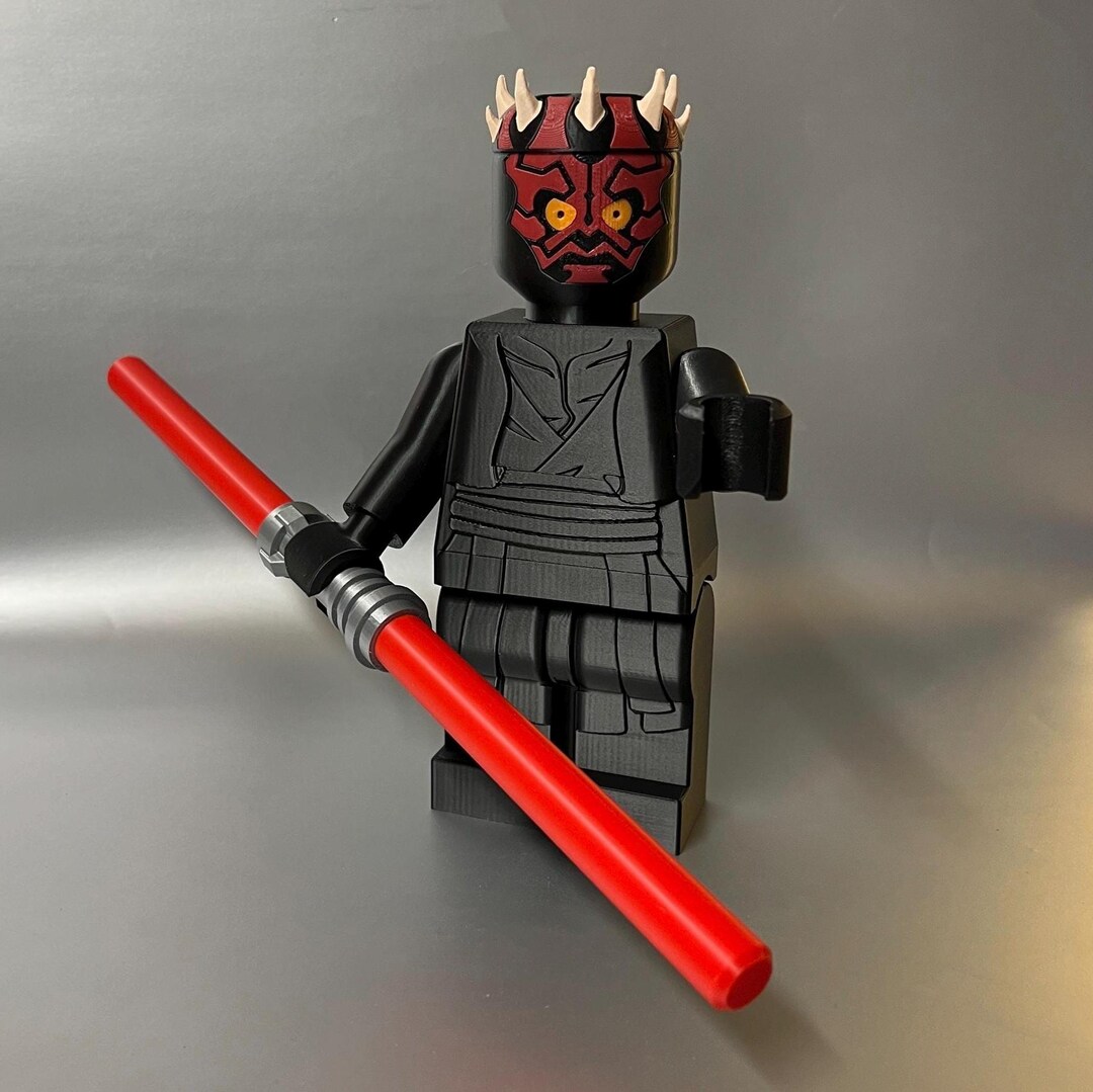 Giant Darth Maul Star Wars Action Figure - Etsy