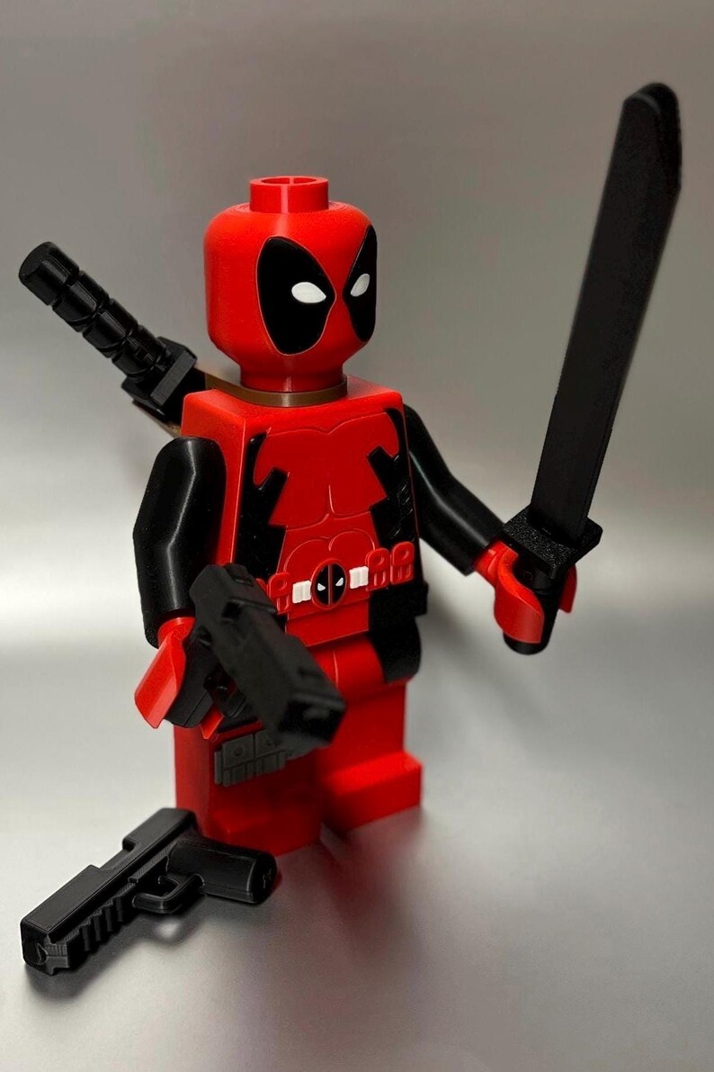 Giant Deadpool Mini-figure - Etsy