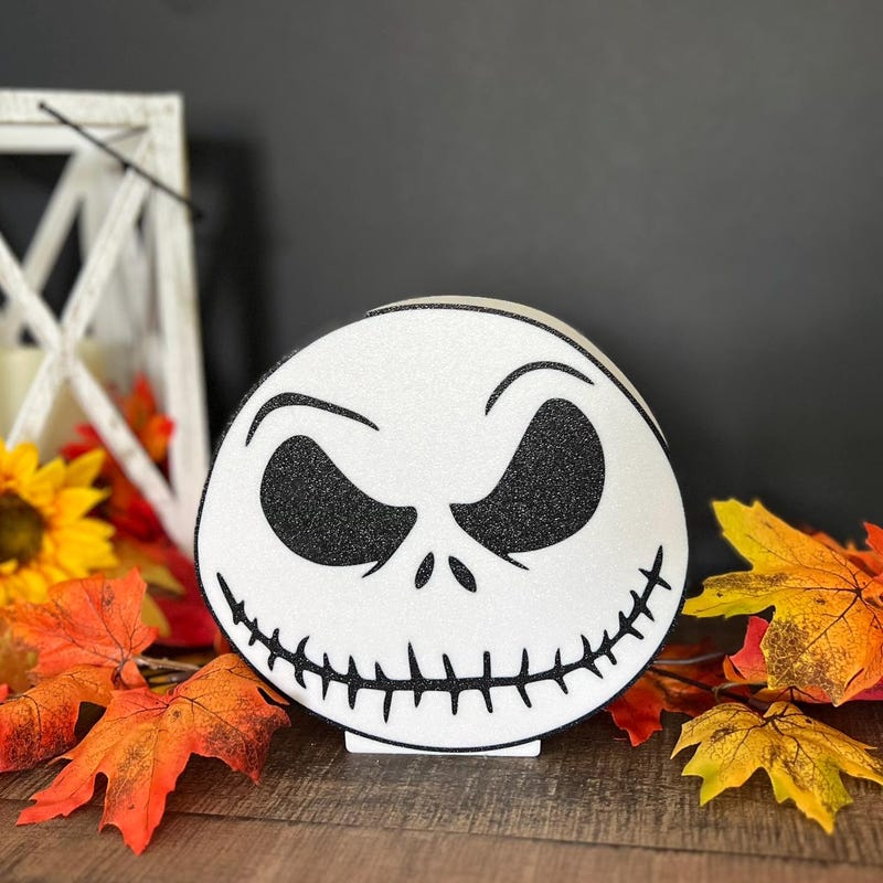 Nightmare Before Lamp - Etsy