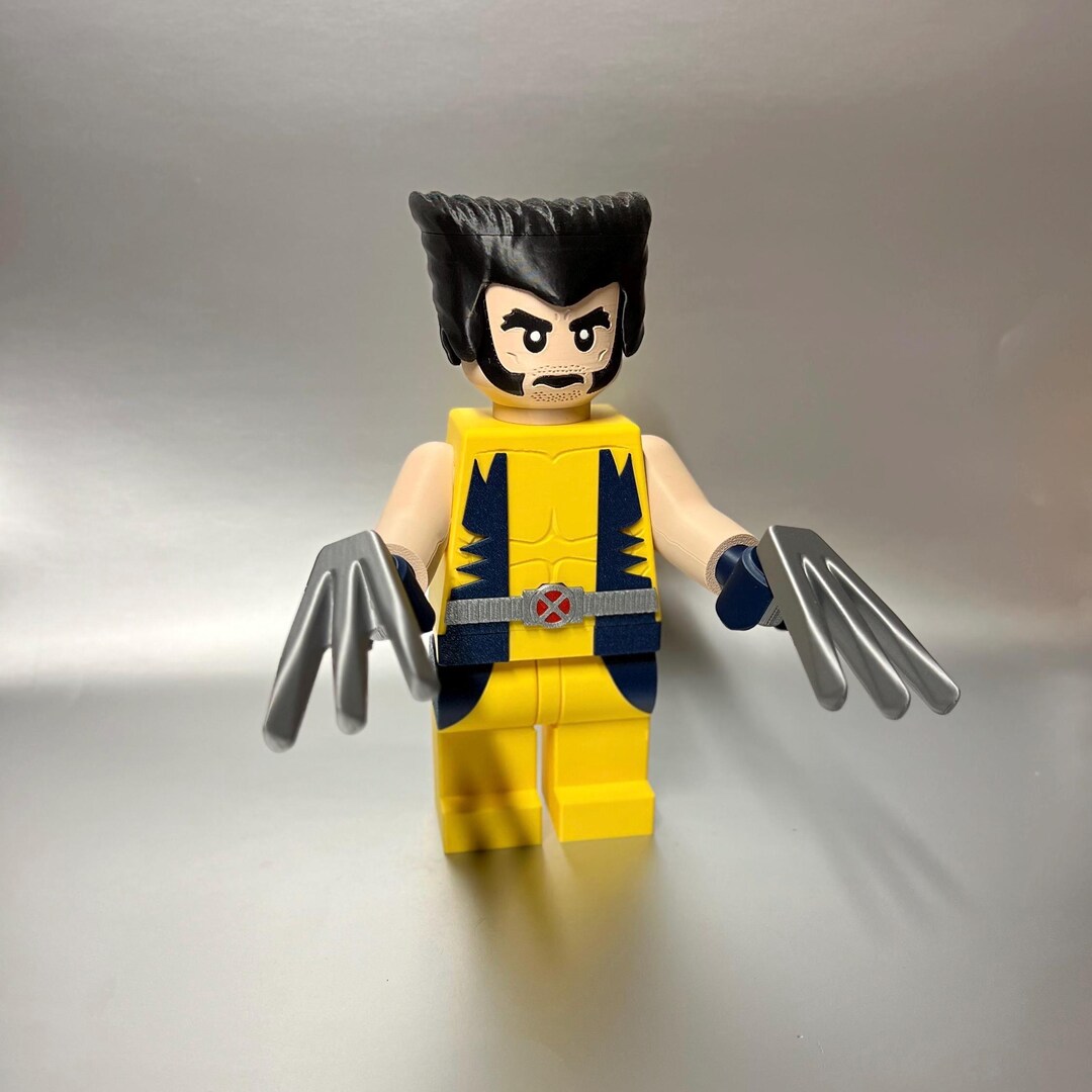 Giant Wolverine Mini-figure - Etsy
