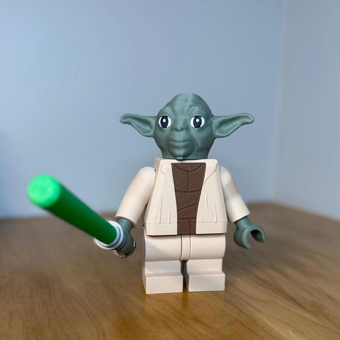 Giant Yoda - Star Wars Action Figure - Etsy