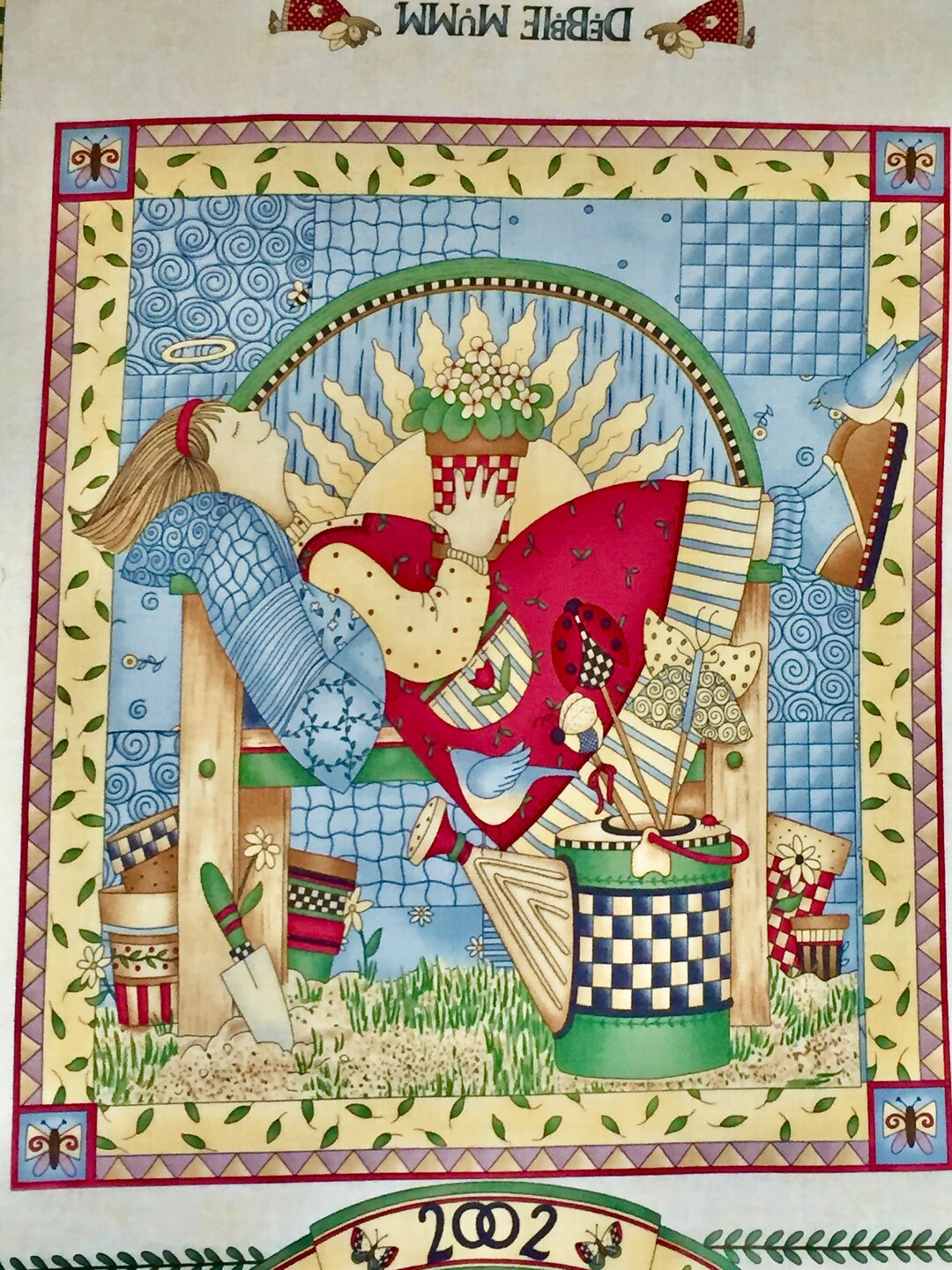 Debbie Mumm Collector's Calendar Panel 2002 - Etsy