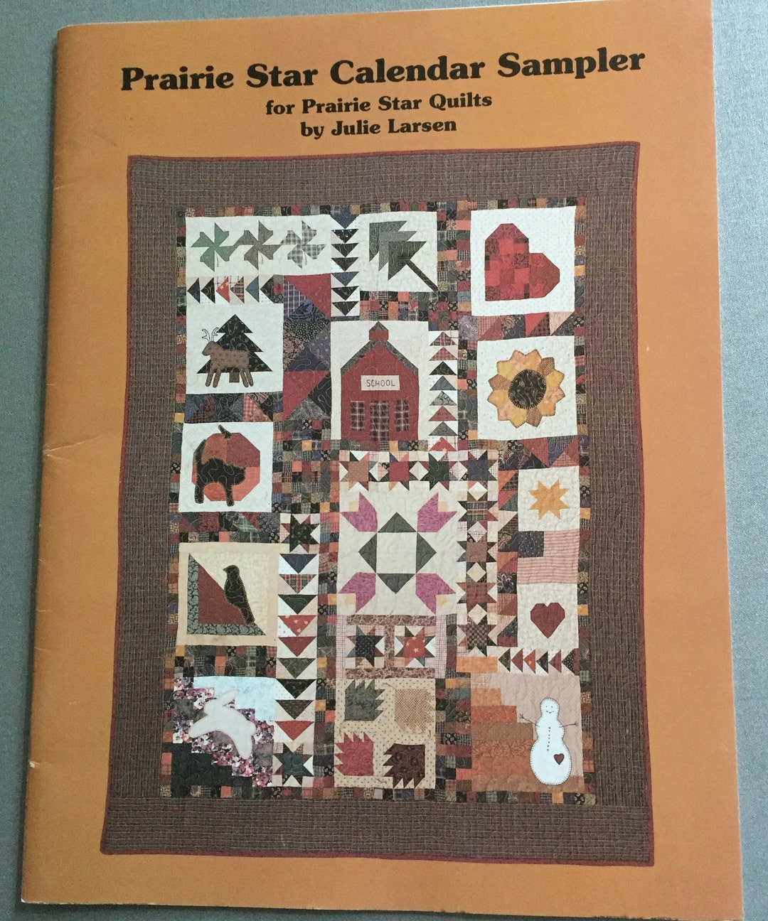 Prairie Star Calendar Sampler Pattern 1995 - Etsy