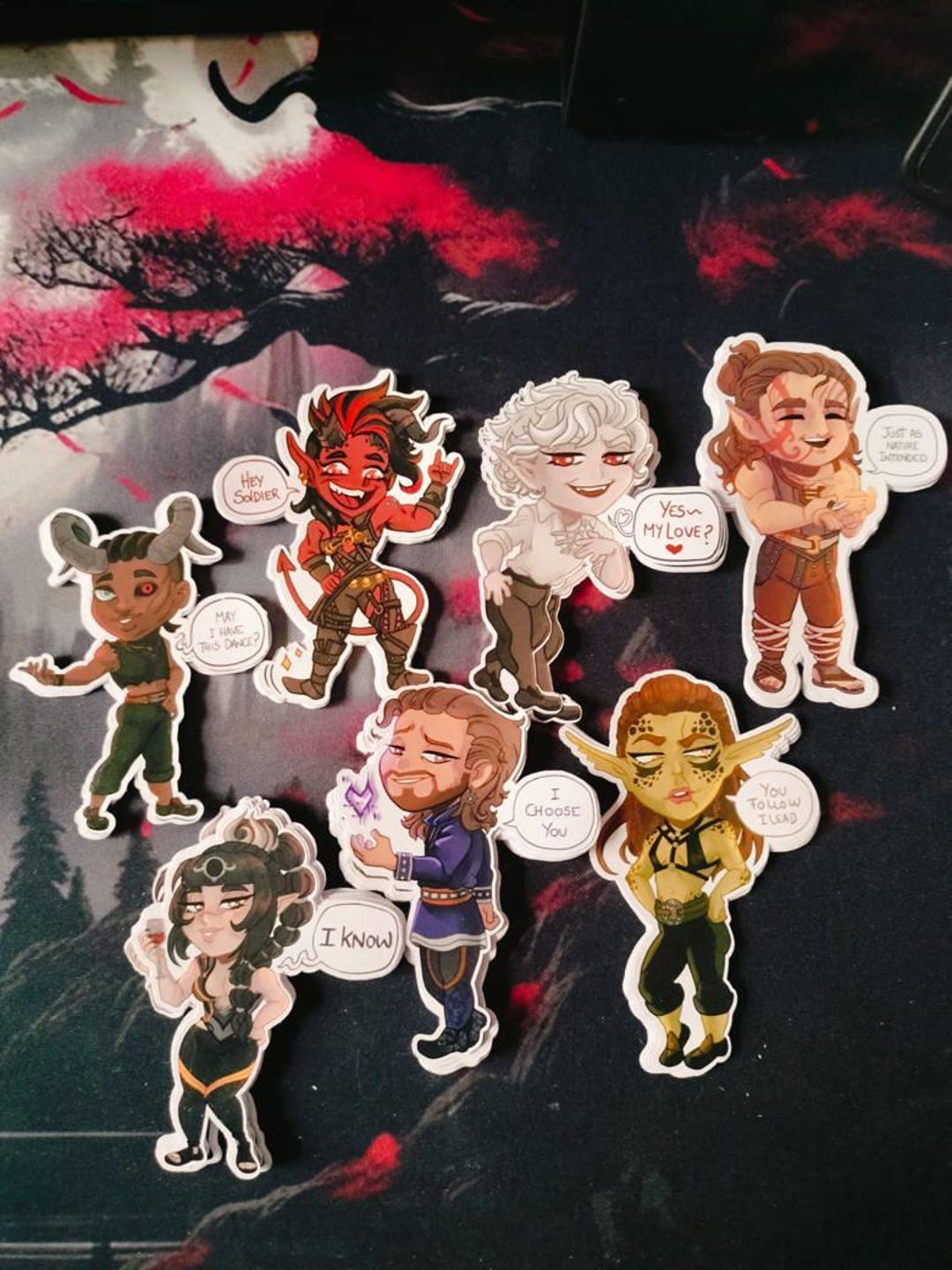 Baldur's Gate 3 STICKERS - Etsy