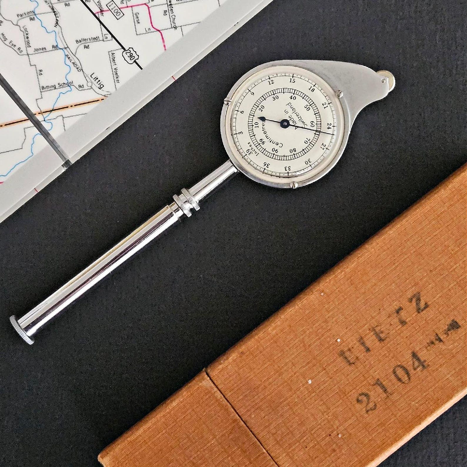 Vintage Map Tool Engineer Gift Curvimeter Opisometer - Etsy