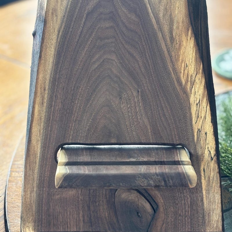 Wood Tablet Stand - Etsy