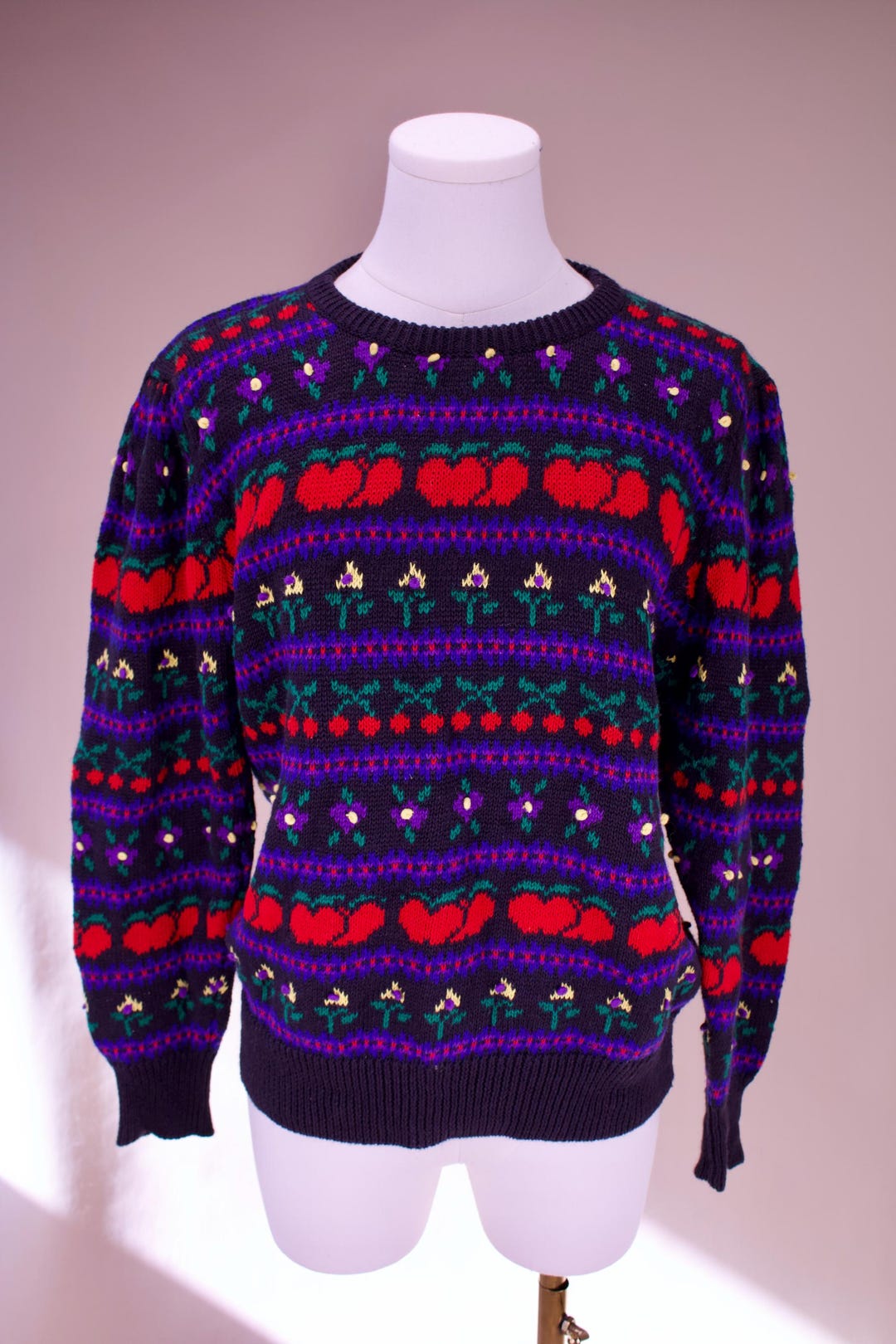 Vintage Valerie Stevens Classics Sweater - Etsy