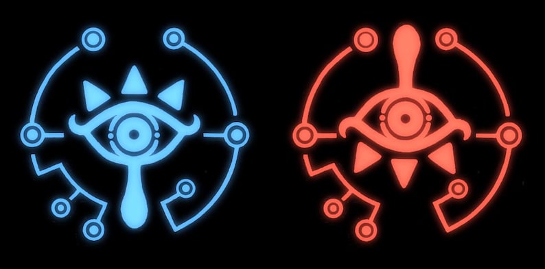 Sheikah Eye or Yiga Clan Vinyl Decal Set | Legend of Zelda: Breath of ...