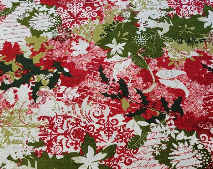 Peppermint Bark 30690 12 Reindeer Snowflakes Designed by Basic Grey for ...