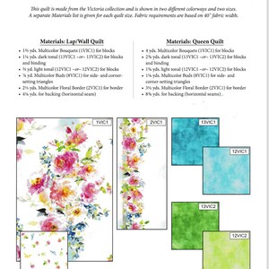 Pattern Victoria Twist Quilt Pattern by in the Beginning Fabrics VIC TQ ...