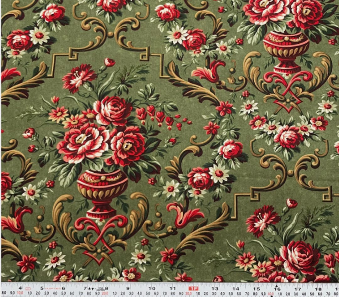 Aubrey Rose by Robyn Pandolph for SSI Wof-out of Print Fabric-rare ...