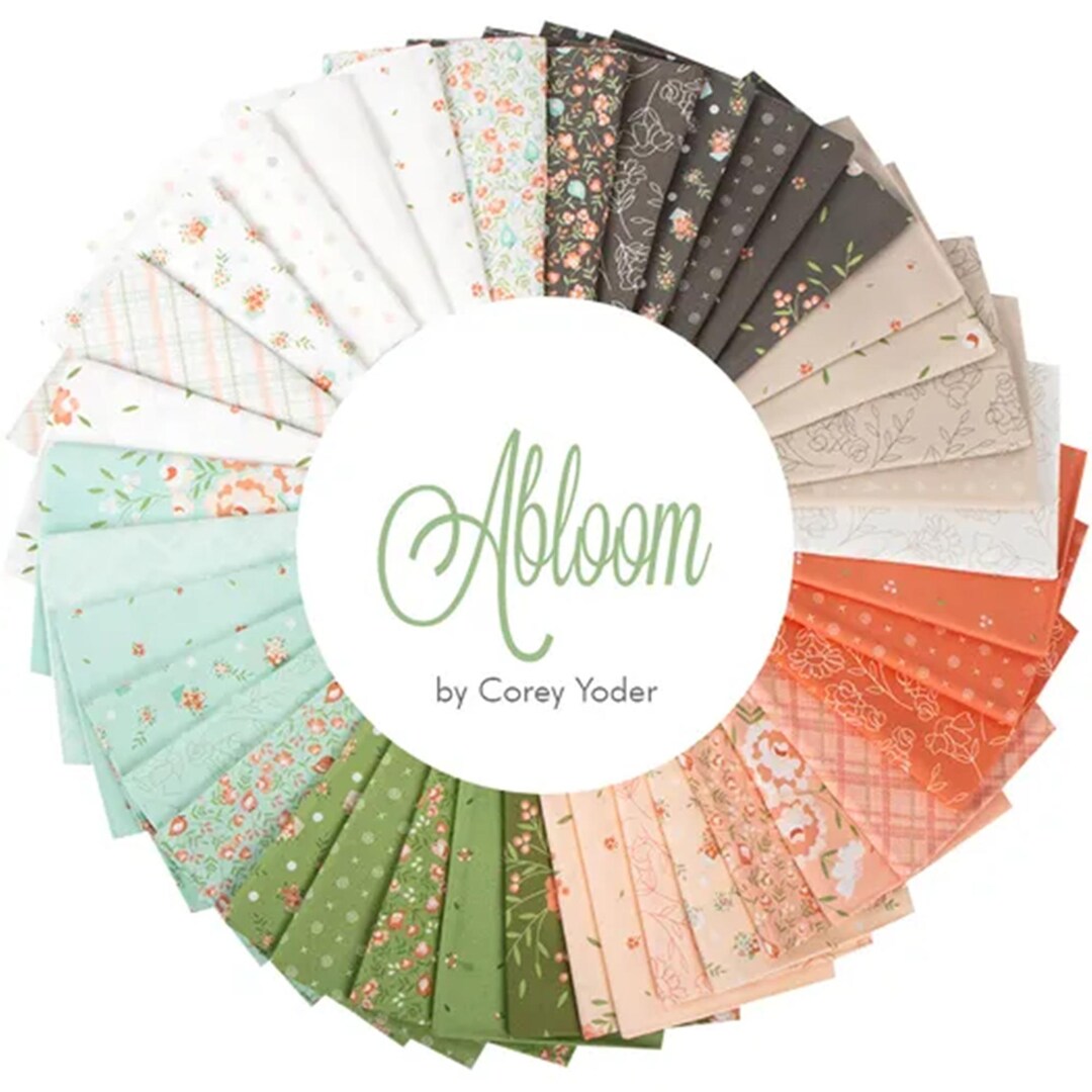 Abloom Charm Pack by Corey Yoder for Moda Fabrics -(42) 5 Inch Squares - Etsy