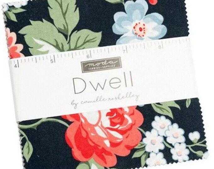 Dwell Charm Pack 5" Squares by Camille Roskelley for Moda 42 5" Squares ...