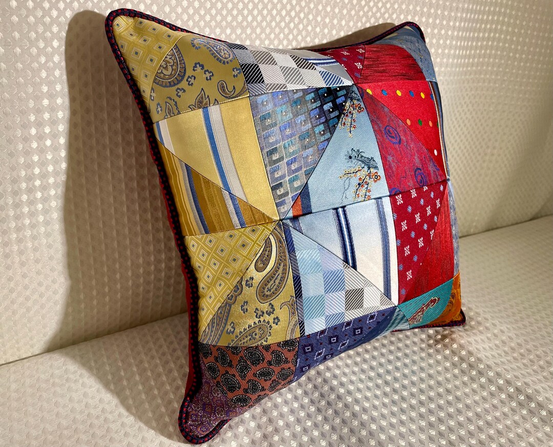 Necktie Pillow- Spectrum Six - Etsy