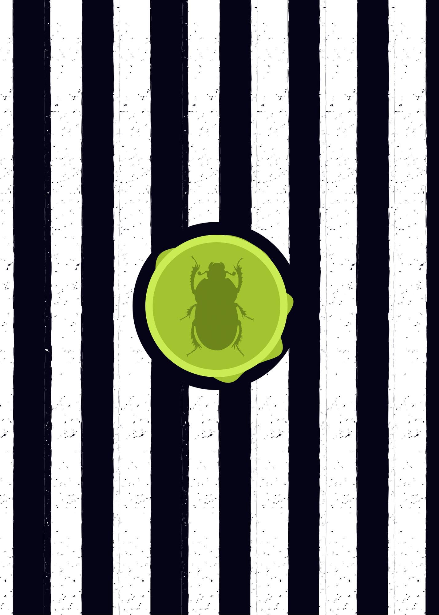 Beetlejuice Betelgeuse Horror Movie Themed Halloween Party Invitation ...