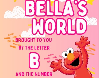 24x36 Sesame Street Birthday Welcome Sign, Sesame Street, Digital ...