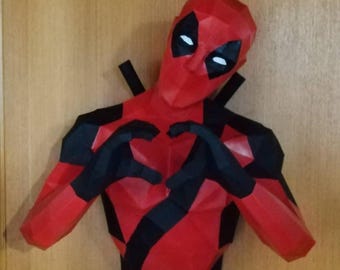 Deadpool for Papercrafts, Family, Kids Activities, 3D Pepakura Designs ...