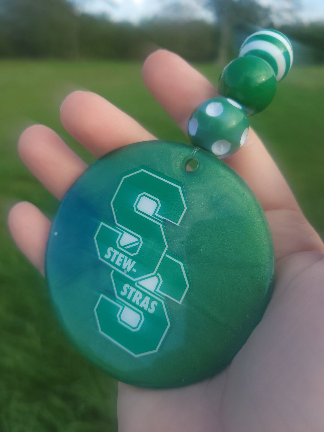 Custom School Logo Keychains, Town Logo Gift for Students and Athletes ...