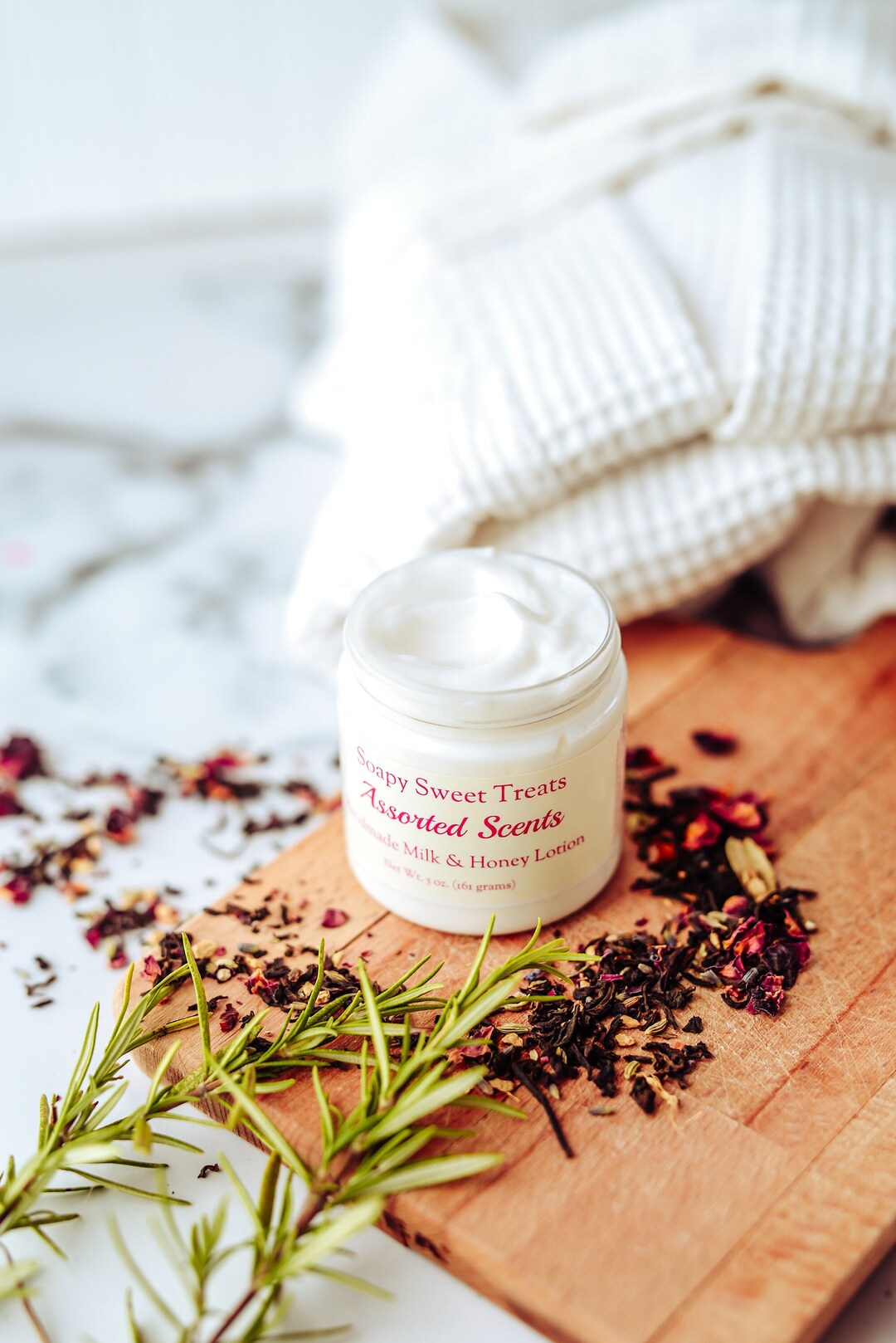 Lavender Vanilla Milk And Honey Lotion 5 Oz Jar Handmade Etsy