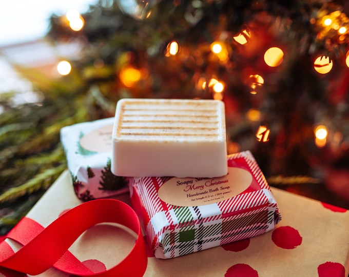 Vanilla Bean Noel, One Shea Butter Soap, 6.5 Oz. Each, Handmade Soap ...
