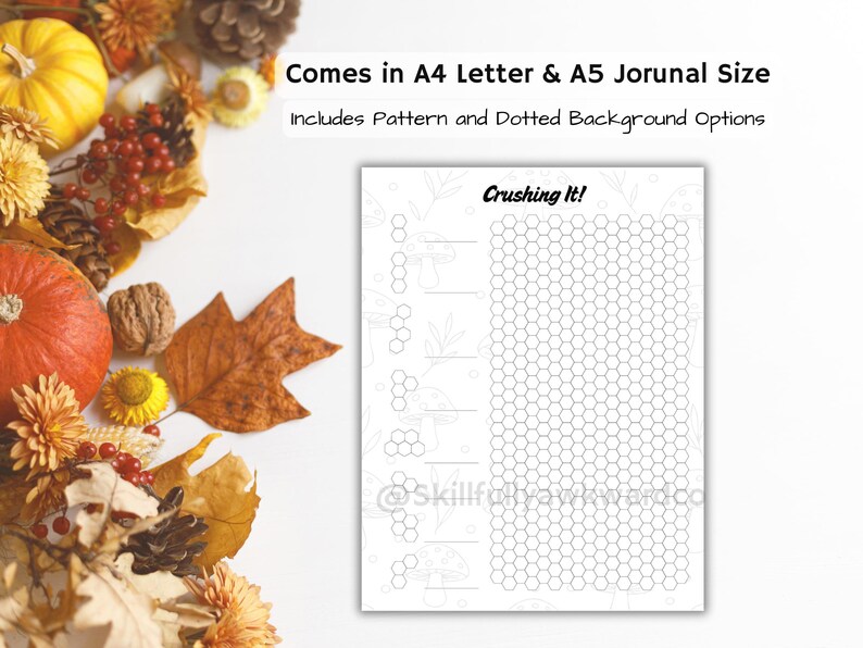 Hexagon Habit Tracker Printable: Fun Chore & Goal Tracking (A4/A5 PDF ...