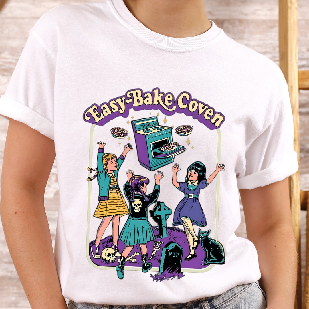 Witch Coven Shirt, Retro Halloween Easy-bake Coven Shirt, Crazy Shirt ...