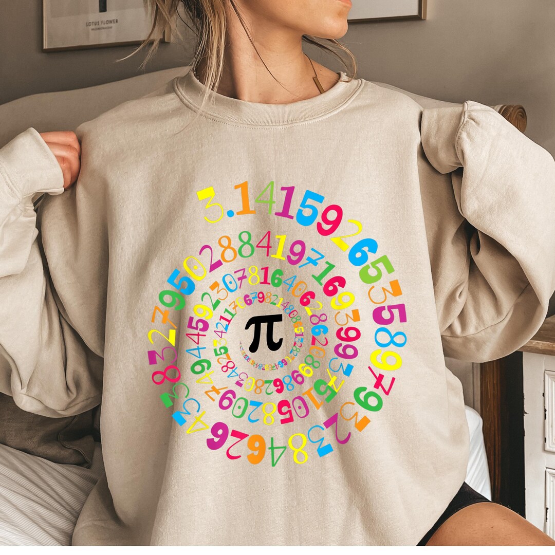 Aesthetic Happy Pi Day Sweatshirt and Hoodie, New Pi Day Sweatshirt ...