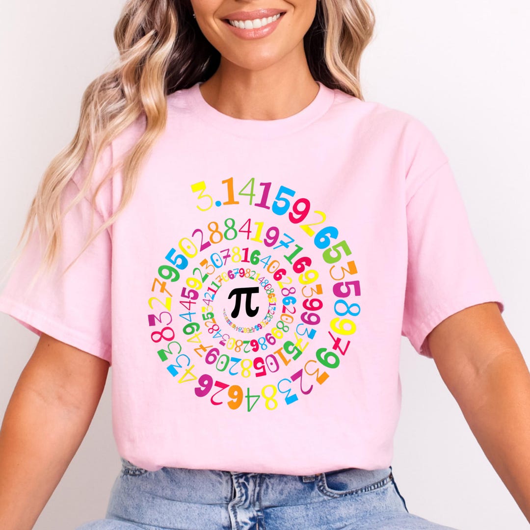 Aesthetic Happy Pi Day T-shirt, New Pi Day Shirt, Math Teacher Shirt ...
