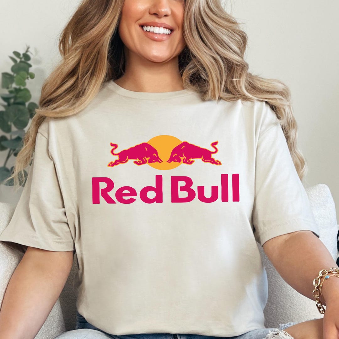 Aesthetic Red Bull Energy Drink Design T-shirt, Red Bull Gift, Red Bull ...