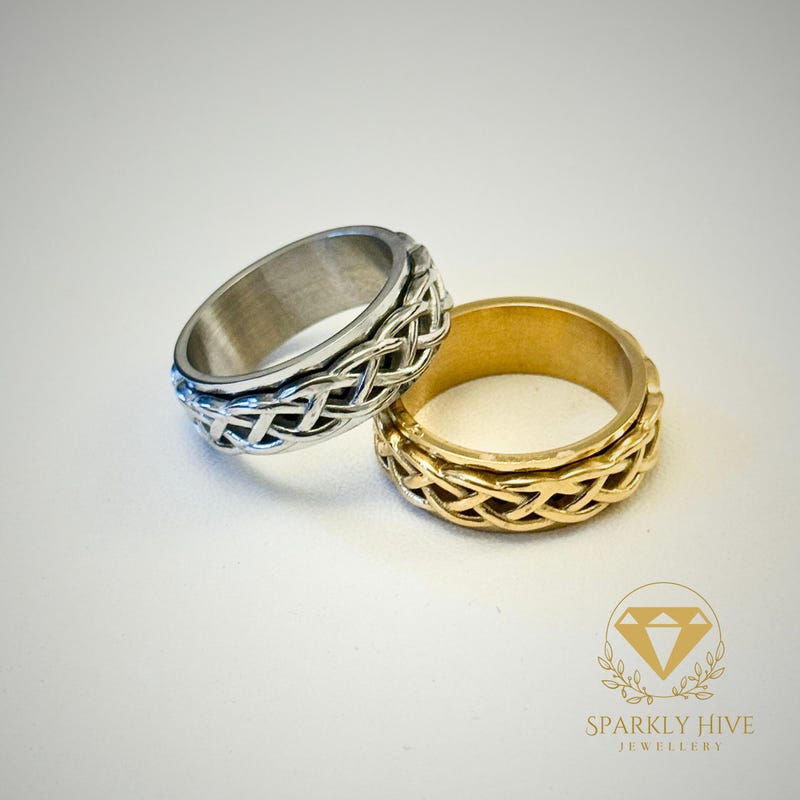 Mens Spinner Ring - Etsy