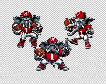 Crimson Roll Tide Bama Printable PNG for Sublimation Shirts Stickers ...