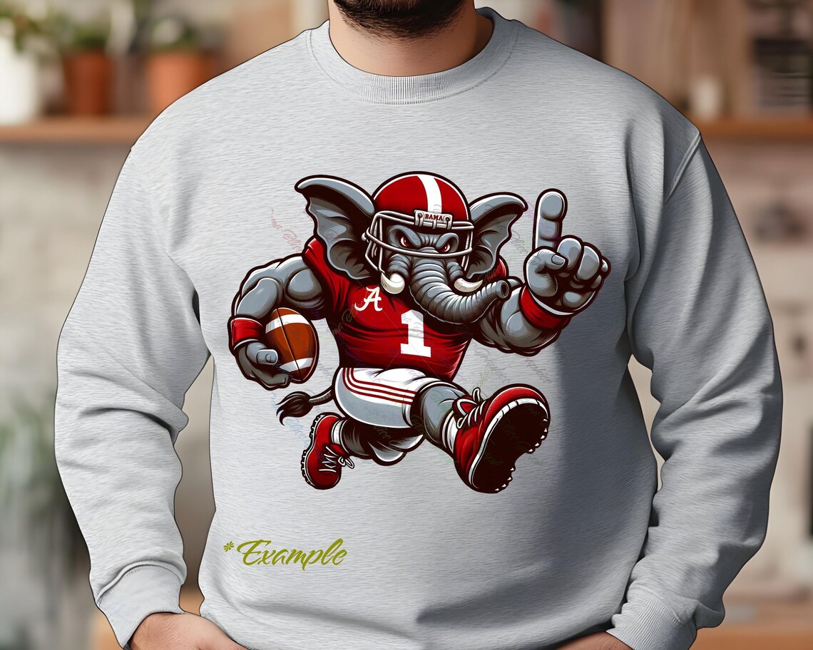 Crimson Roll Tide Bama Printable PNG for Sublimation Shirts Stickers ...