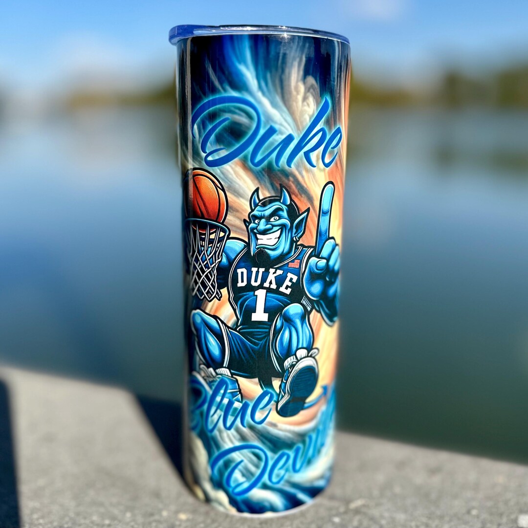 Duke Blue Devils Tumbler Personalized 20 or 30oz Original Design Custom ... Duke Blue Devils Tumbler Personalized 20 or 30oz Original Design Custom ...