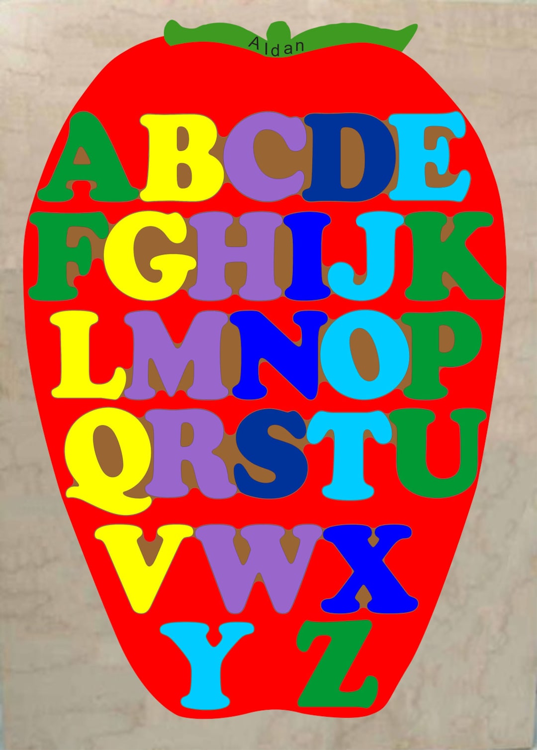 Personalized Name Puzzle Alphabet ABC Theme...every Preschool Child ...