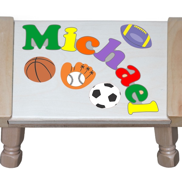 Custom Step Stool Puzzle - Etsy