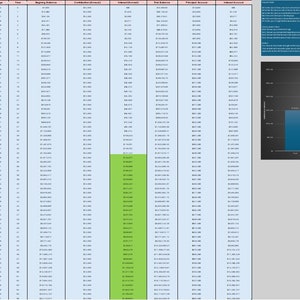 Simple Retirement Calculator | Excel Template for Compound Interest ...