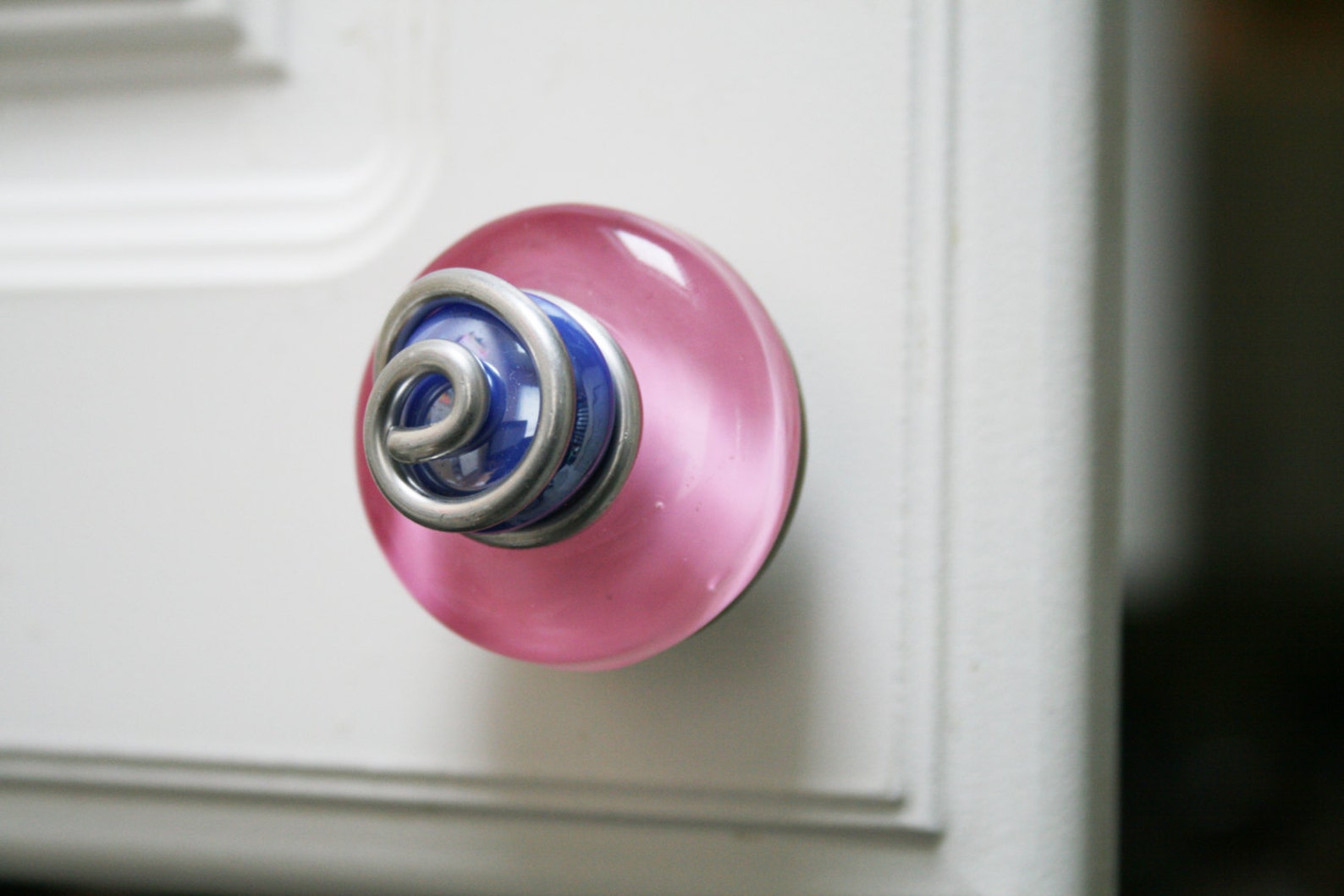 Colorful Glass Cabinet Knobs/kitchen Cabinet Knobs/ Furniture Handles ...