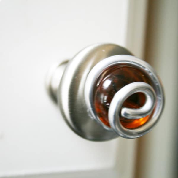 Amber Glass Knobs - Etsy