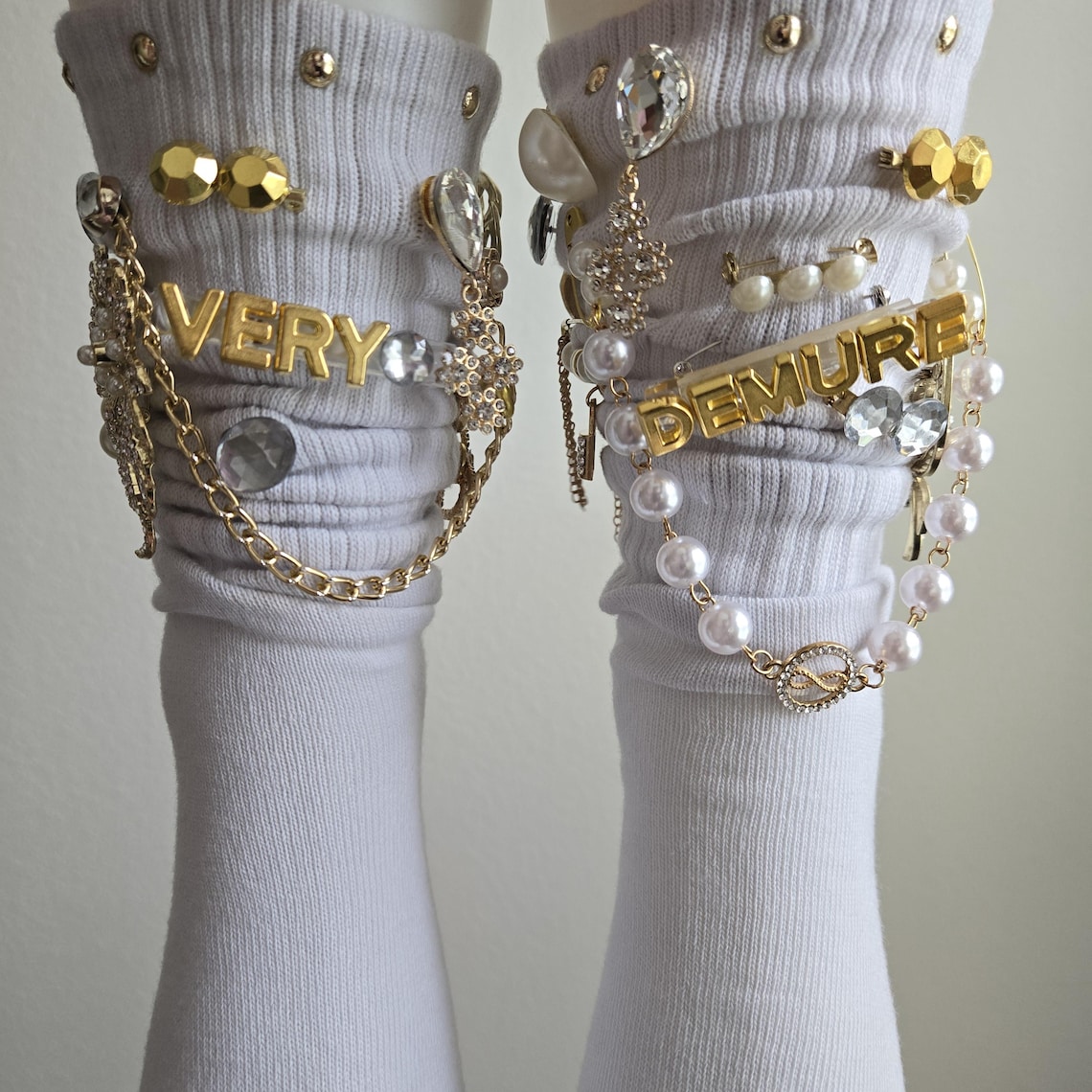 Custom Theme & or Personalized Charm Socks, Junk Socks, Glam Socks ...