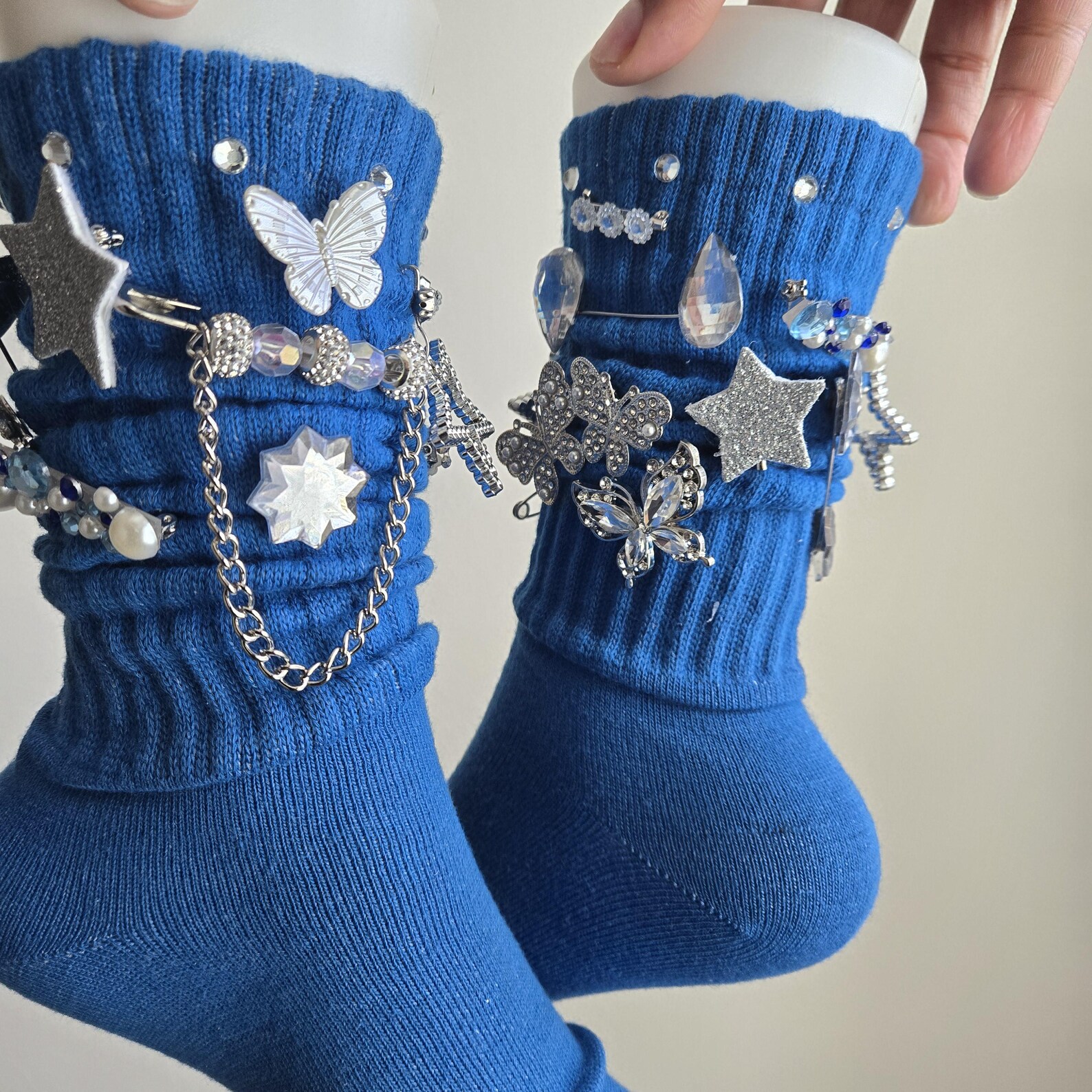 Custom Theme & or Personalized Charm Socks, Junk Socks, Glam Socks ...