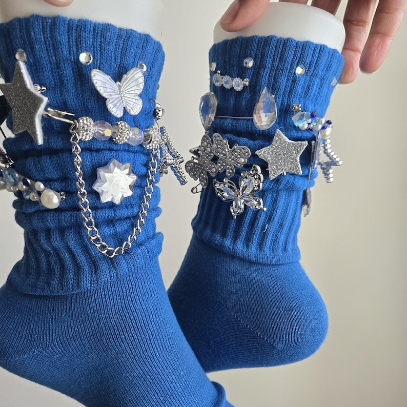 Custom Theme & or Personalized Charm Socks, Junk Socks, Glam Socks ...